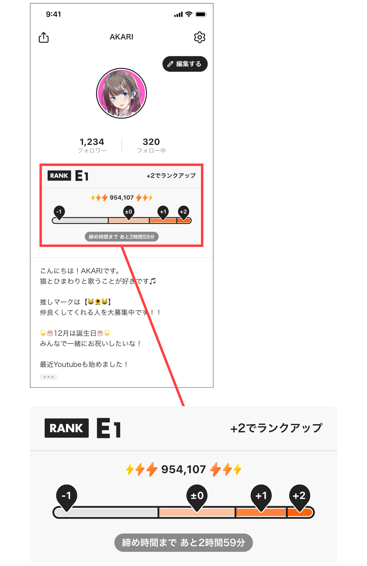 ランクメーターとは – Voice Pococha Support